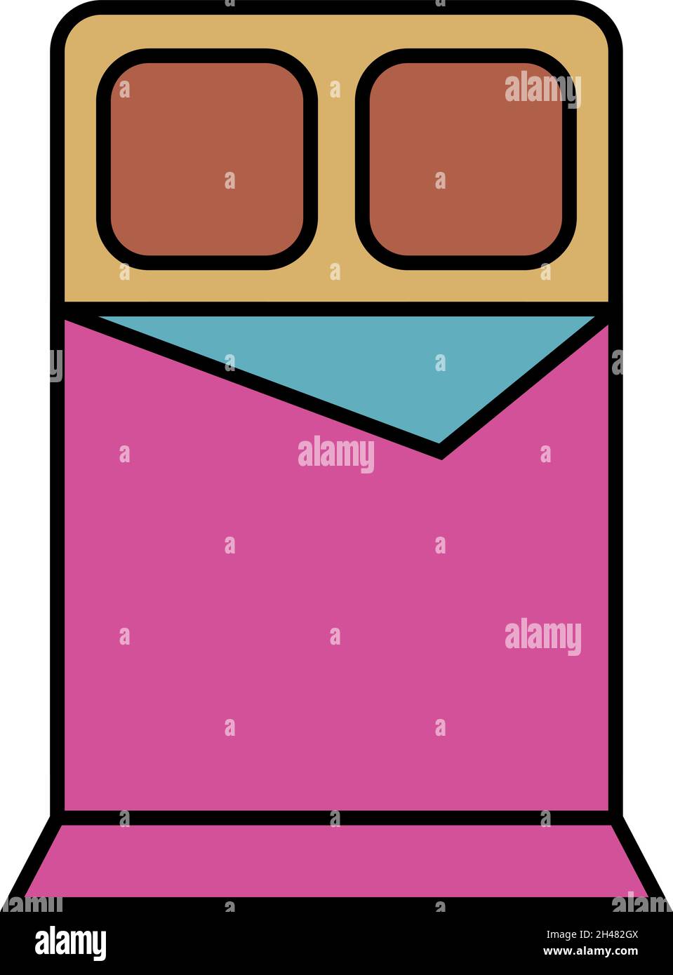 Realistic vector icon chocolate Cut Out Stock Images & Pictures - Alamy