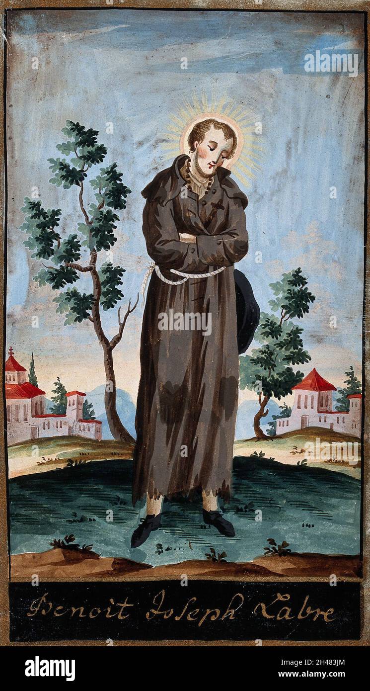 Saint benoit labre hi-res stock photography and images - Alamy