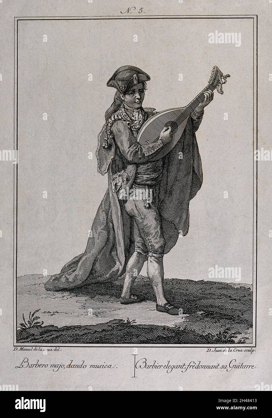 Spanish barber hi-res stock photography and images - Alamy