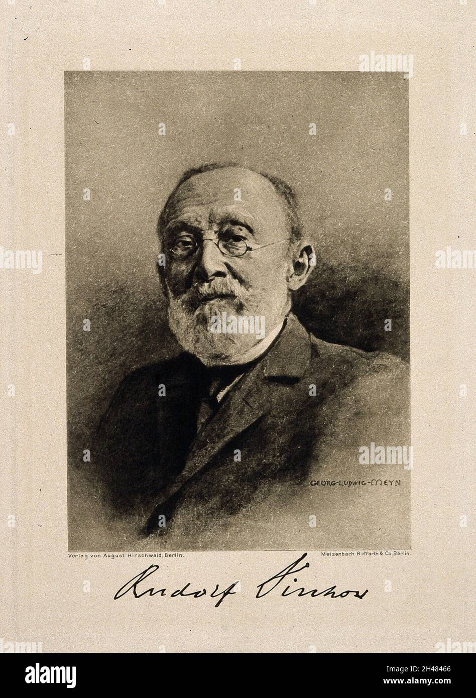 Rudolf ludwig karl virchow hi-res stock photography and images - Alamy
