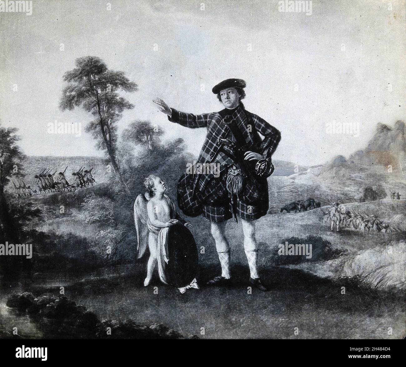 Sir Stuart Threipland. Photograph after a painting Stock Photo - Alamy