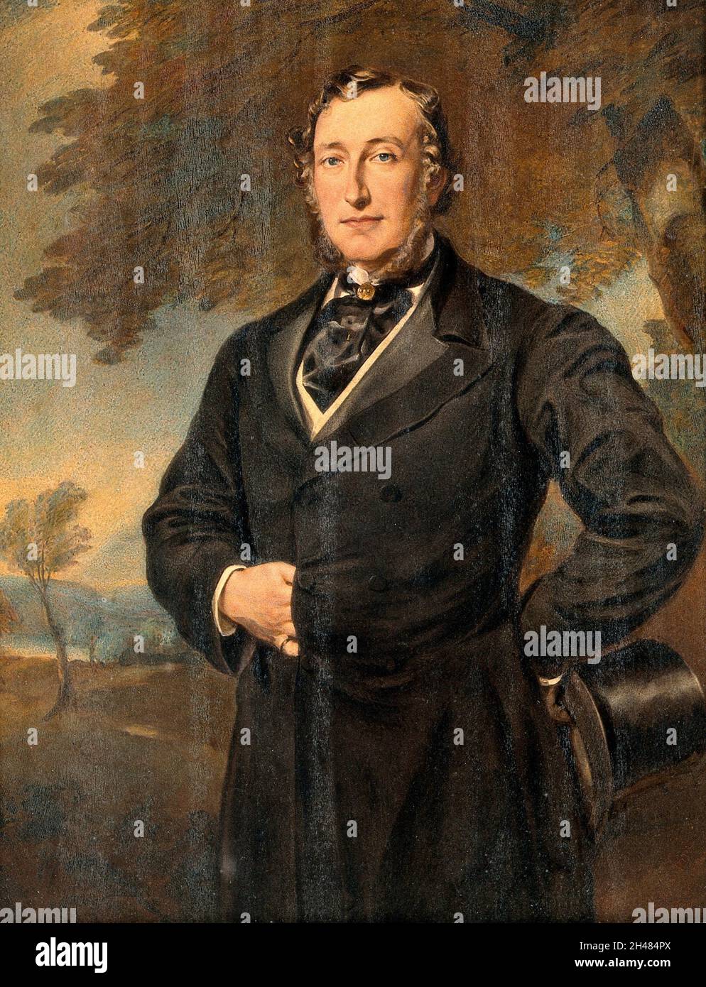 Sir William Anderson (?). Oil painting by a follower of John Lucas ...