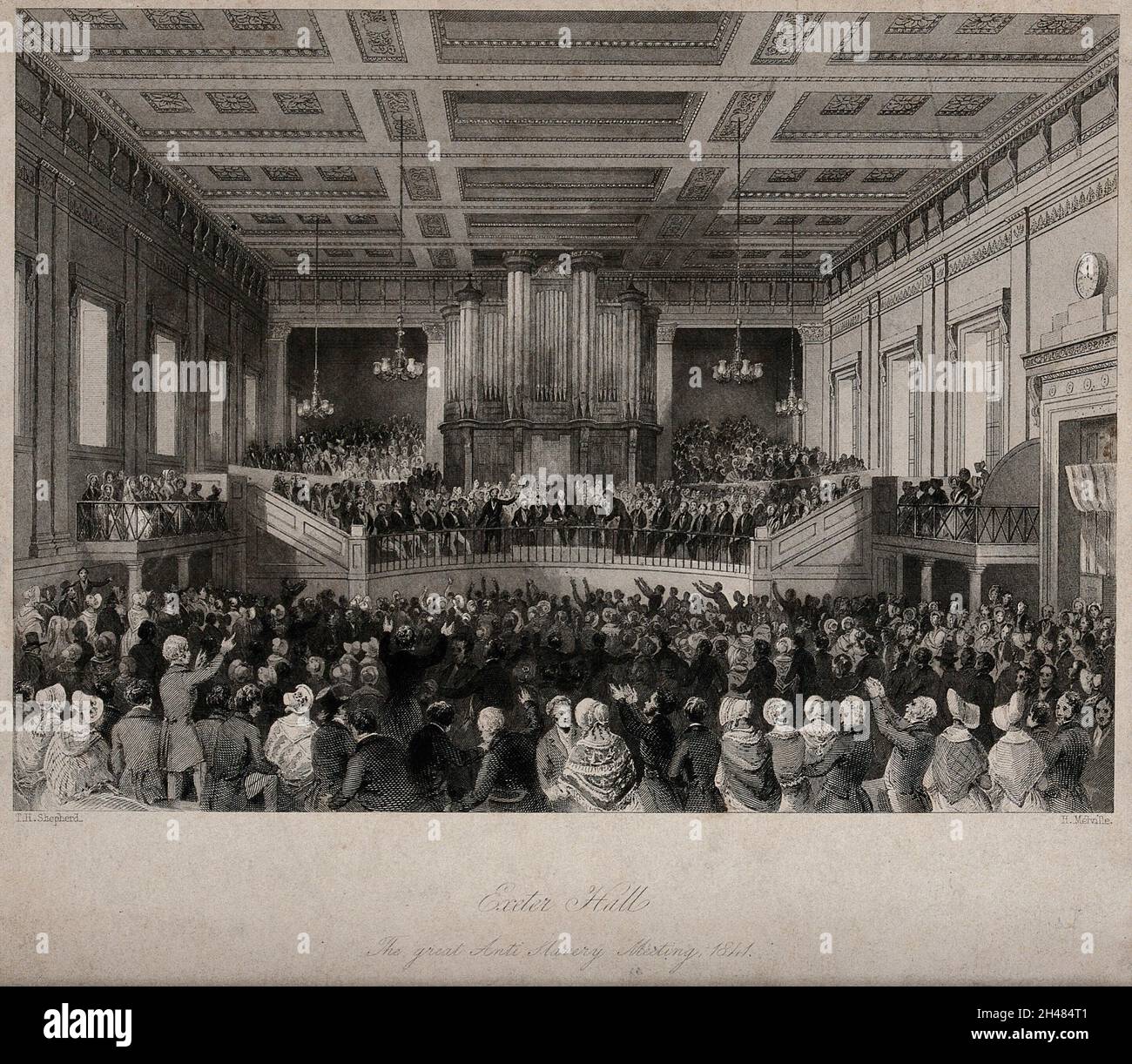 Engraving of the abolition of the slave trade hi-res stock photography ...