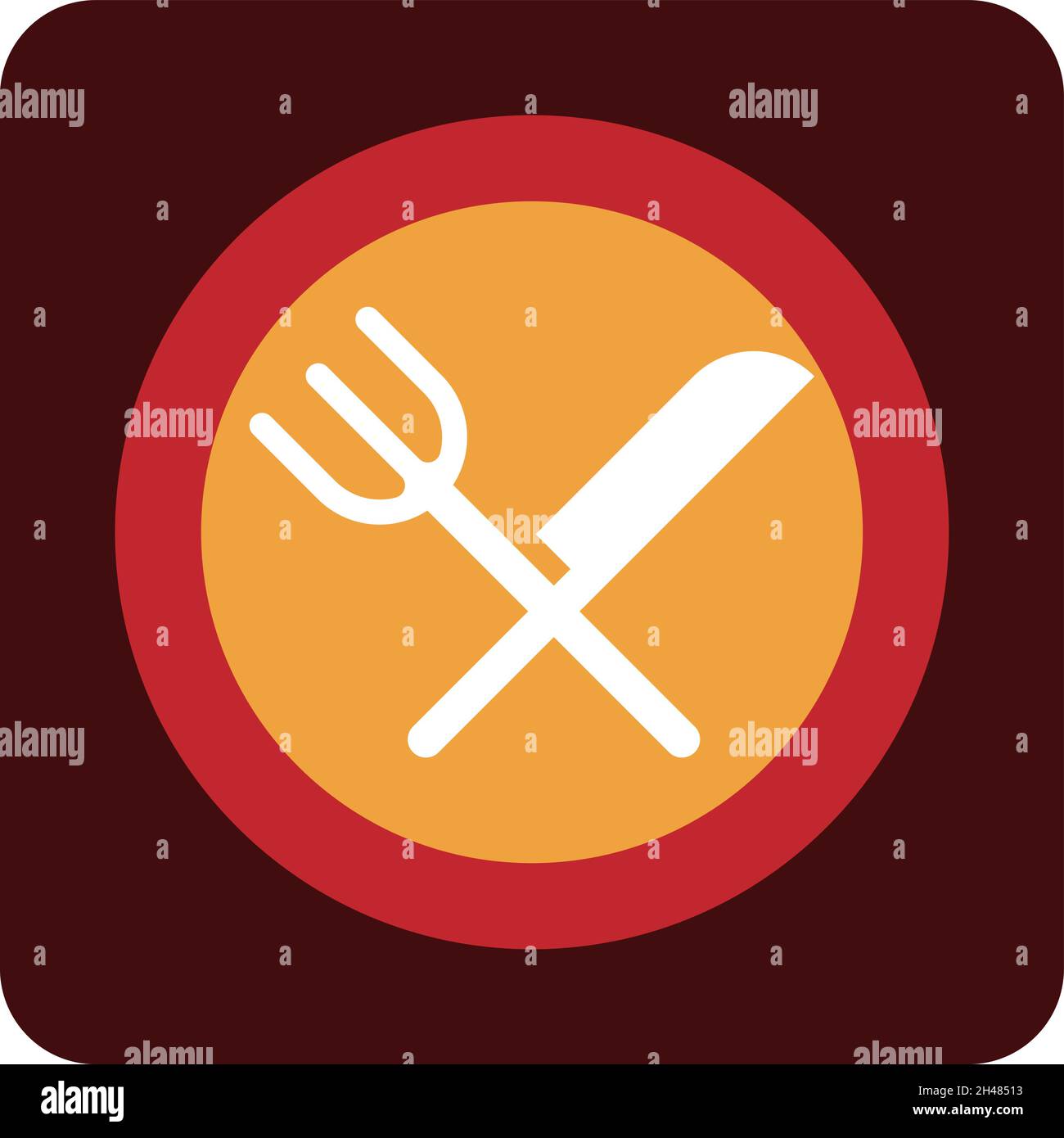 Food service vector vectors hi-res stock photography and images - Alamy