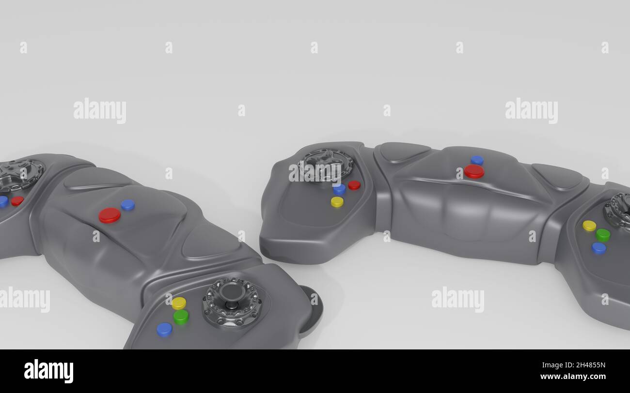 Modern video game controller - Gamepad Stock Photo - Alamy