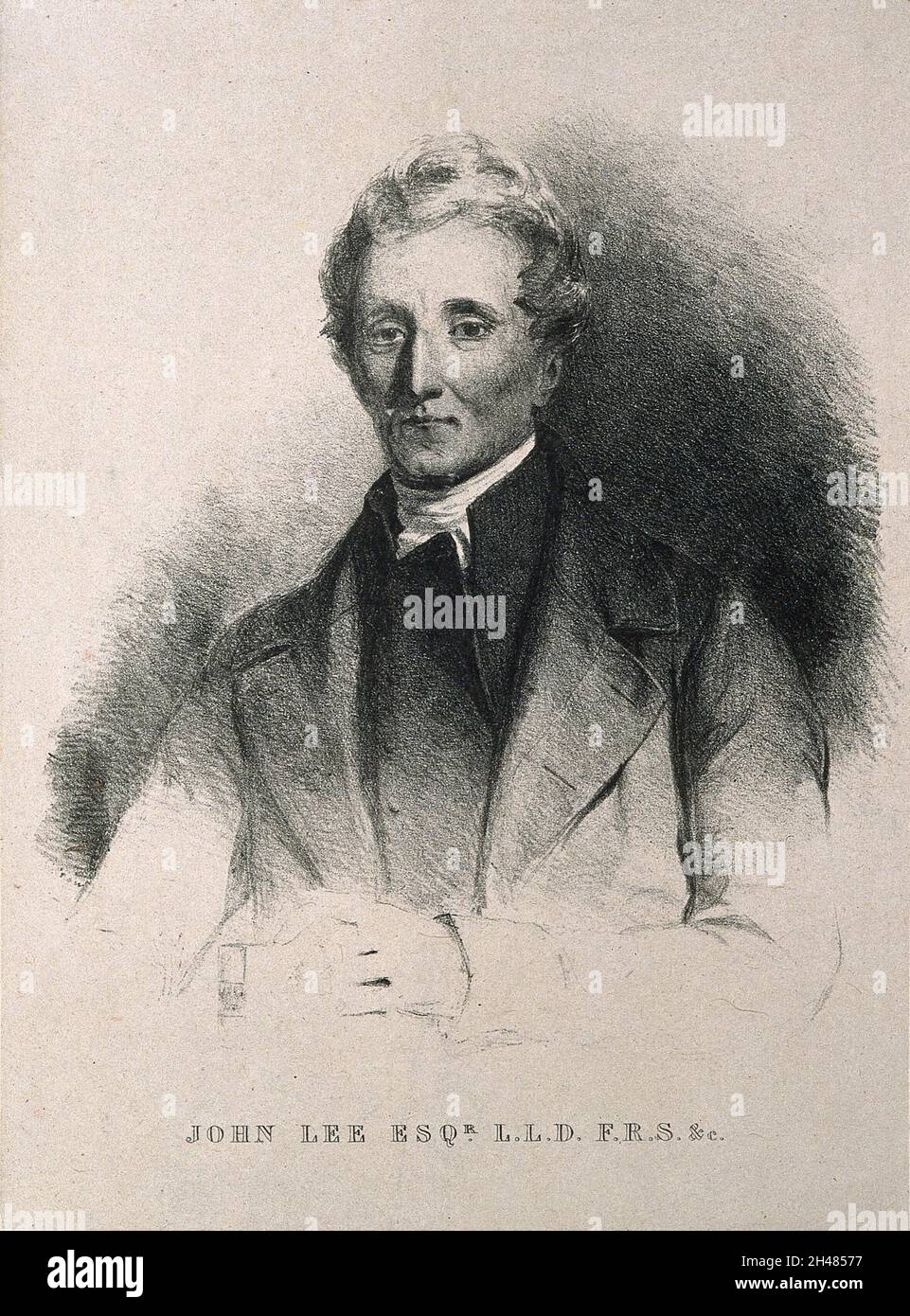 John Lee. Lithograph Stock Photo - Alamy