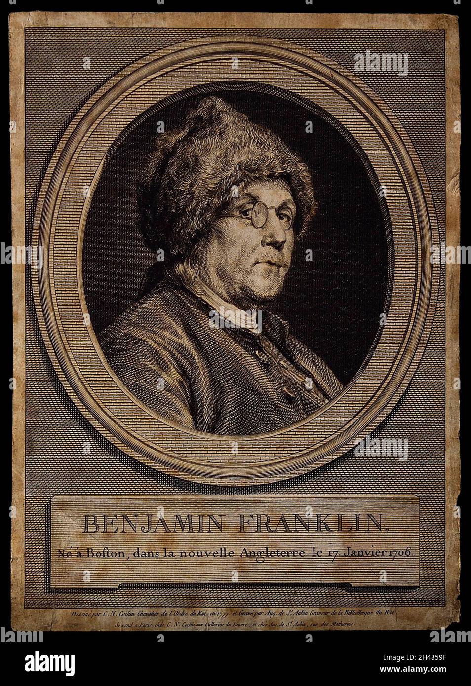 Portrait de benjamin franklin hi-res stock photography and images - Alamy