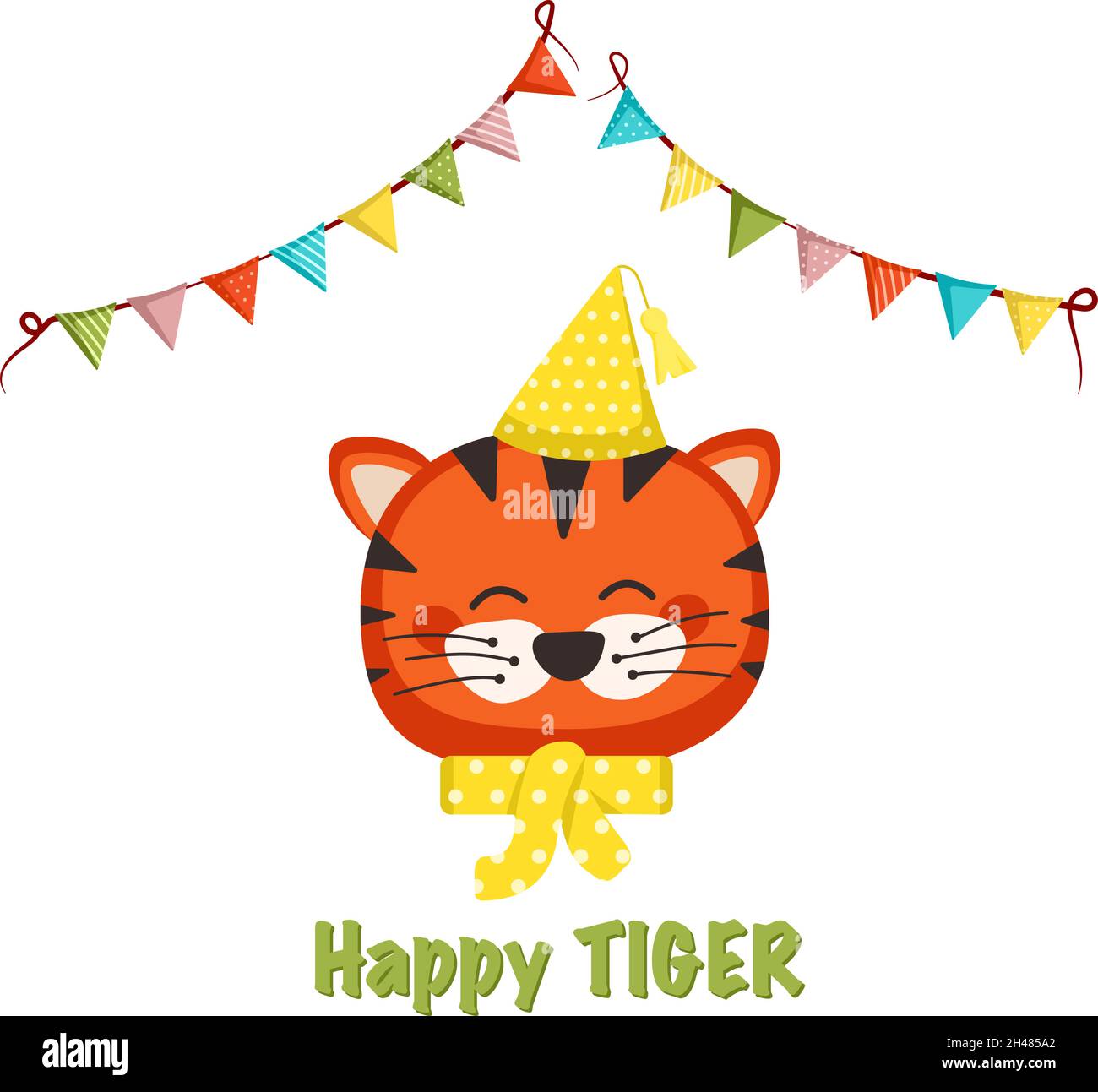 Beautiful chinese flags Stock Vector Images - Alamy