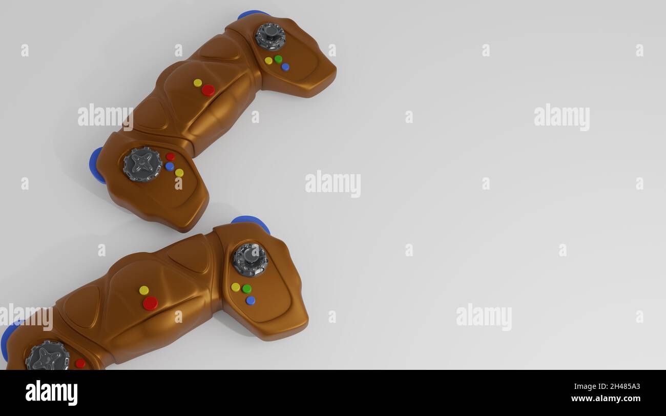 Modern video game controller - Gamepad Stock Photo - Alamy