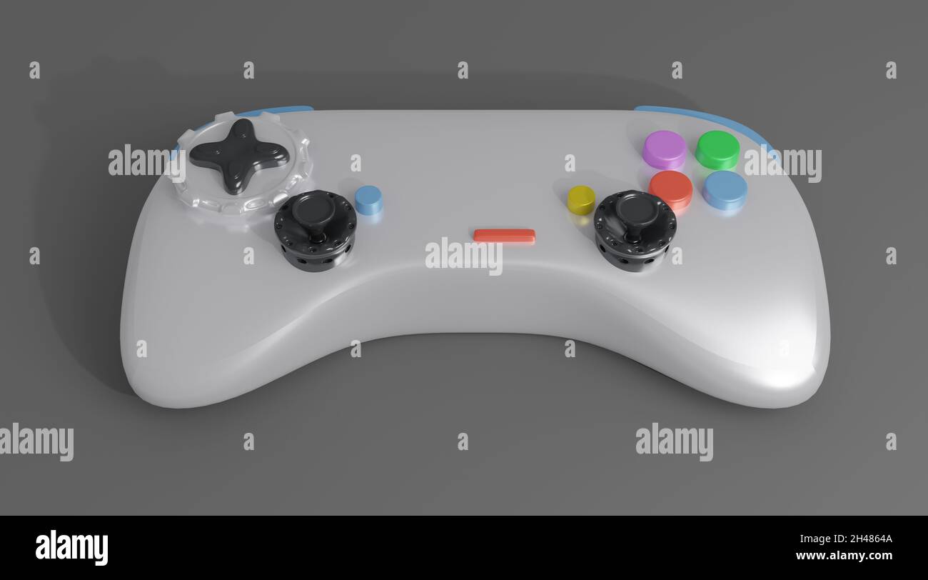 Modern video game controller - Gamepad Stock Photo - Alamy