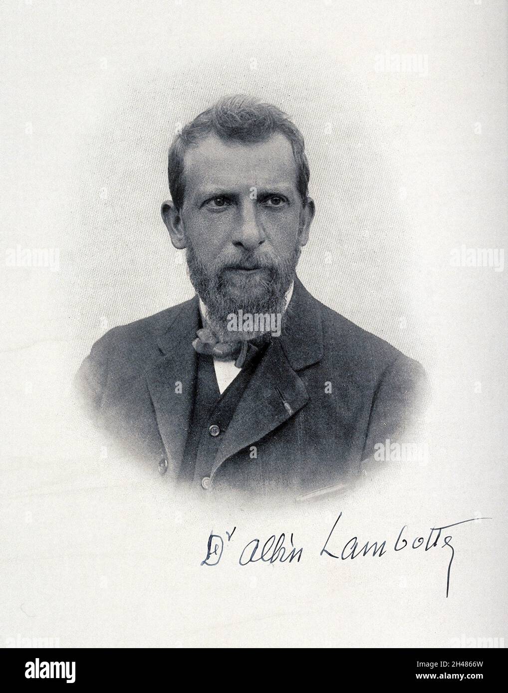 Albin Lambotte. Process print Stock Photo - Alamy