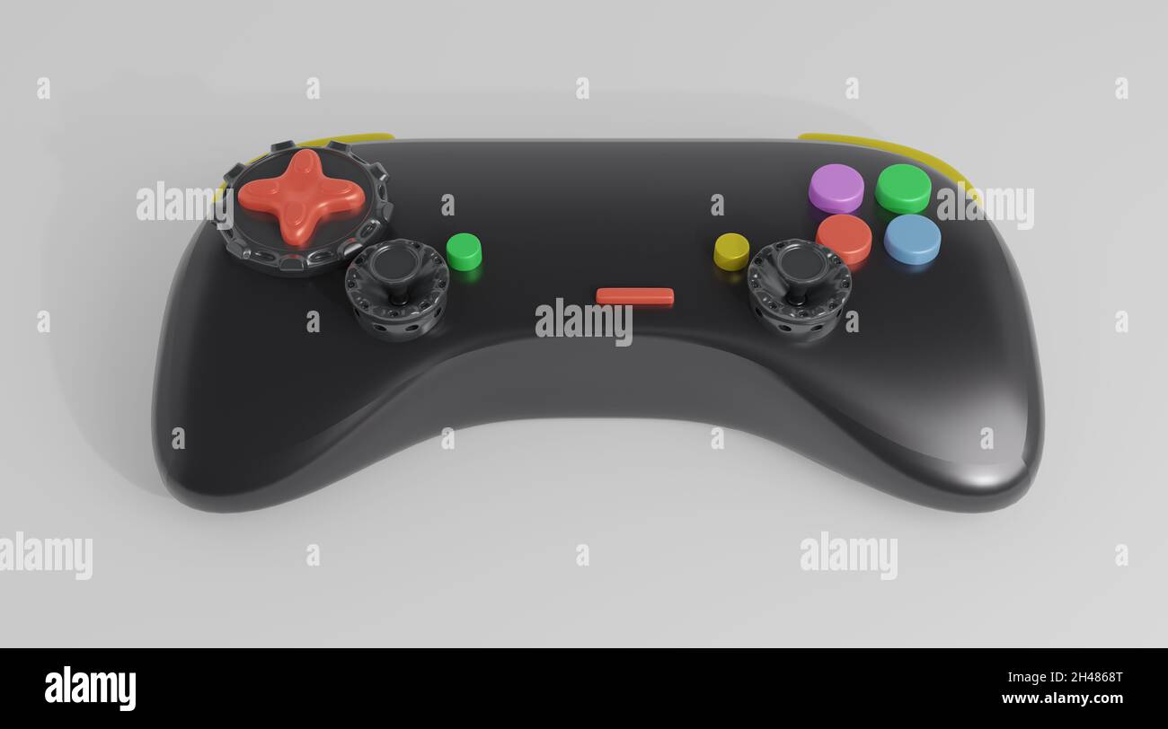 Modern video game controller - Gamepad Stock Photo - Alamy