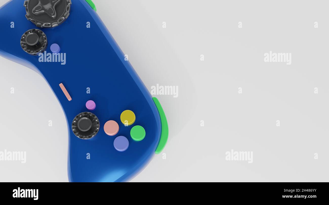 Modern video game controller - Gamepad Stock Photo - Alamy