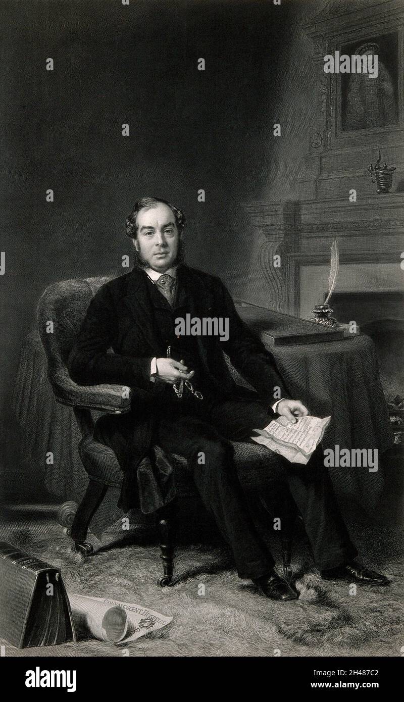 William Foster White. Line engraving by J. C. Armytage after J. P ...