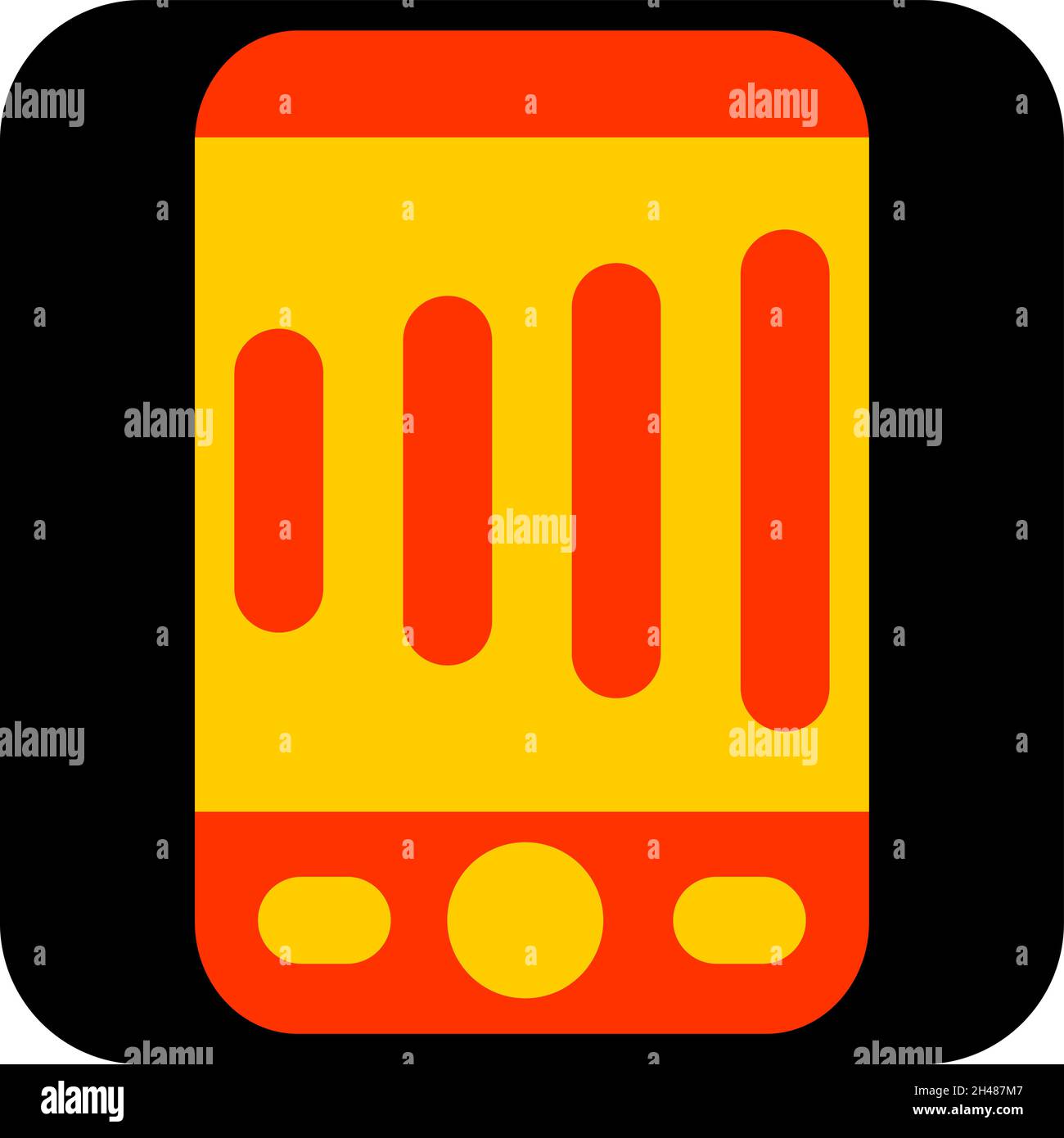 Digital technology background circle Stock Vector Images - Alamy