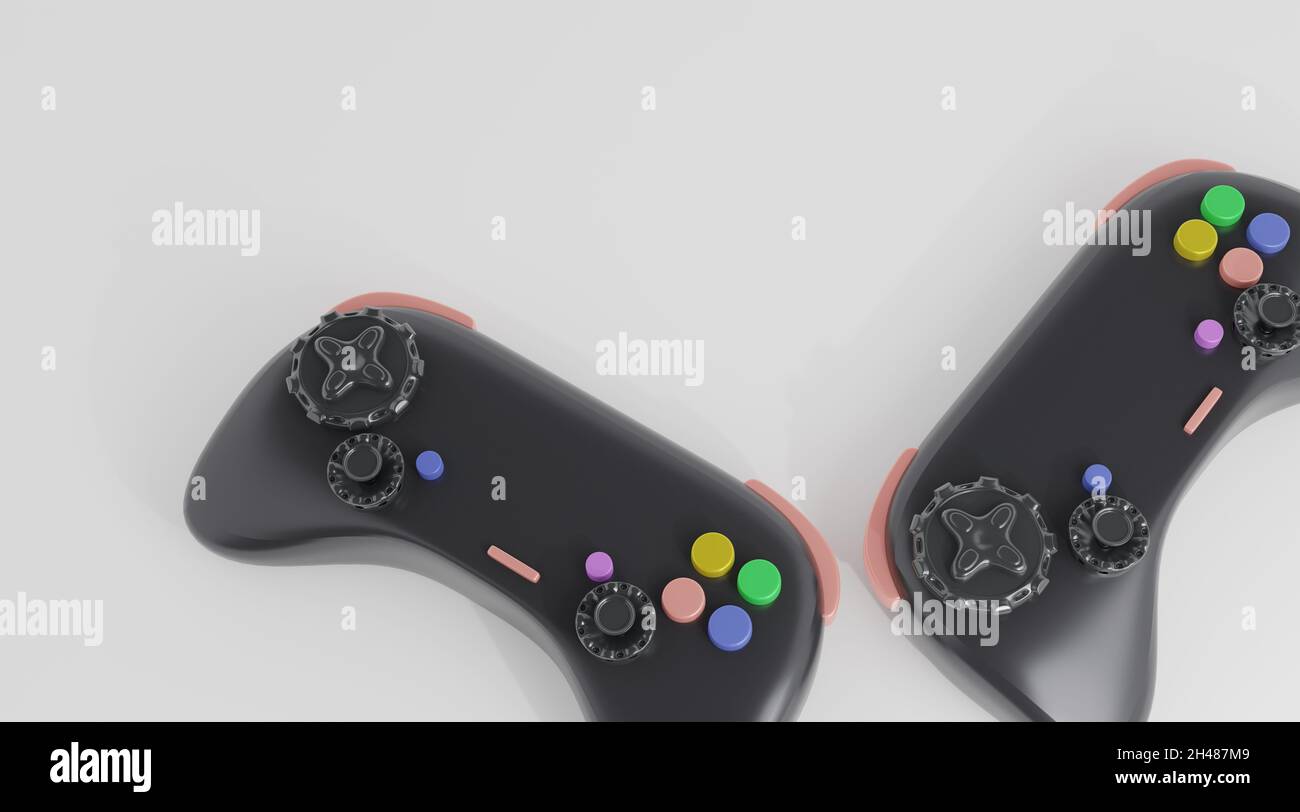 Modern video game controller - Gamepad Stock Photo - Alamy