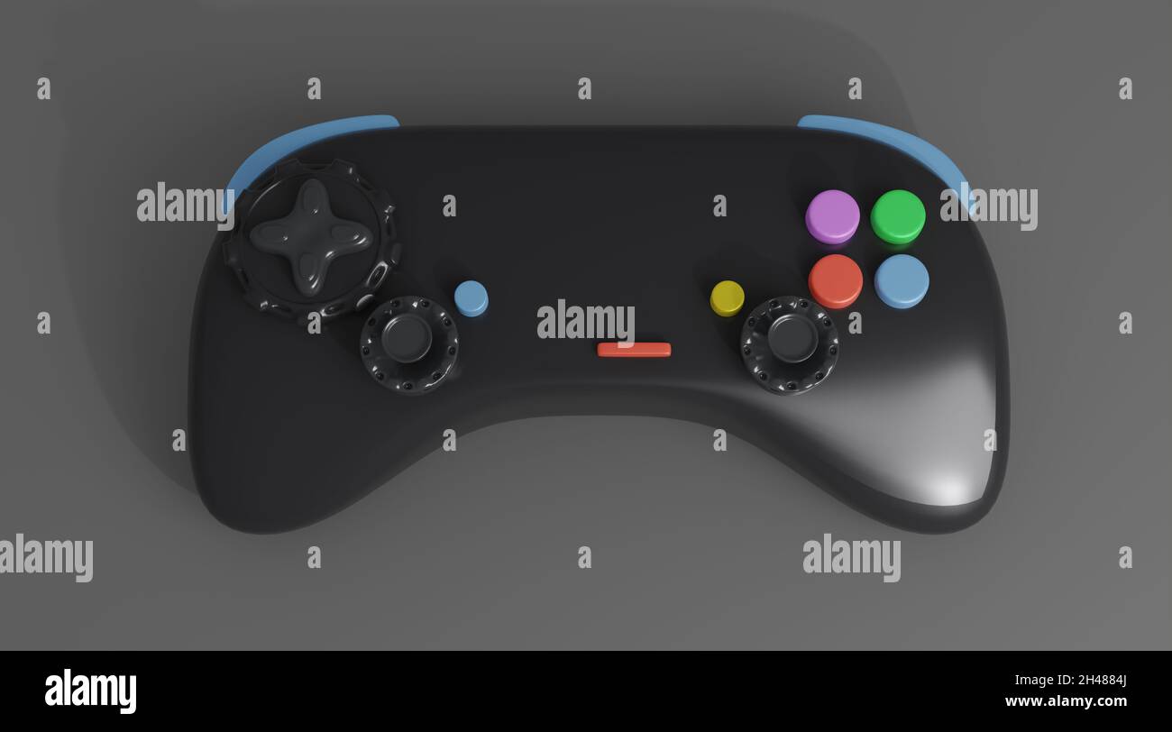 Modern video game controller - Gamepad Stock Photo - Alamy