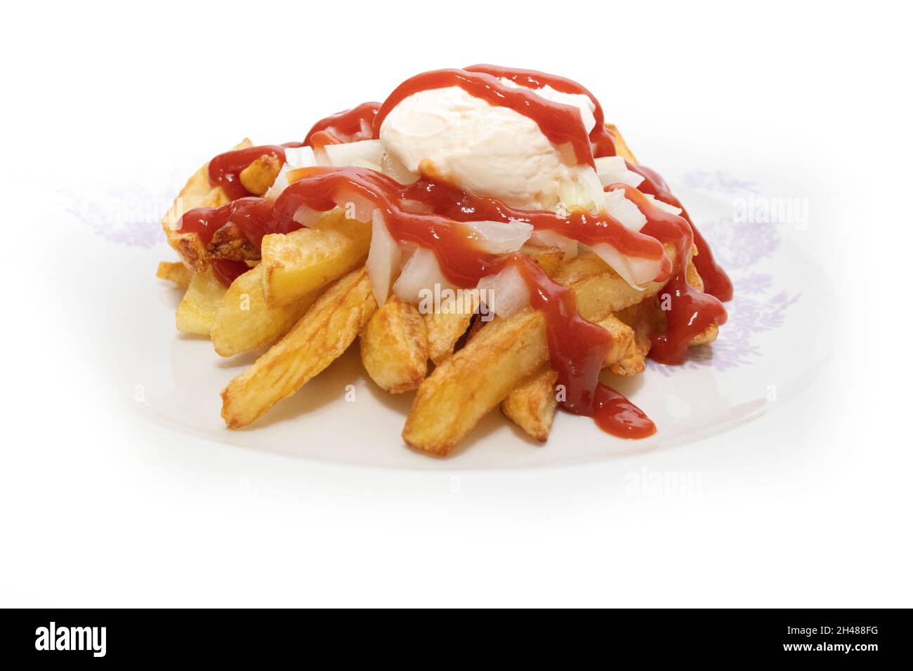 Pommes spezial hi-res stock photography and images - Alamy