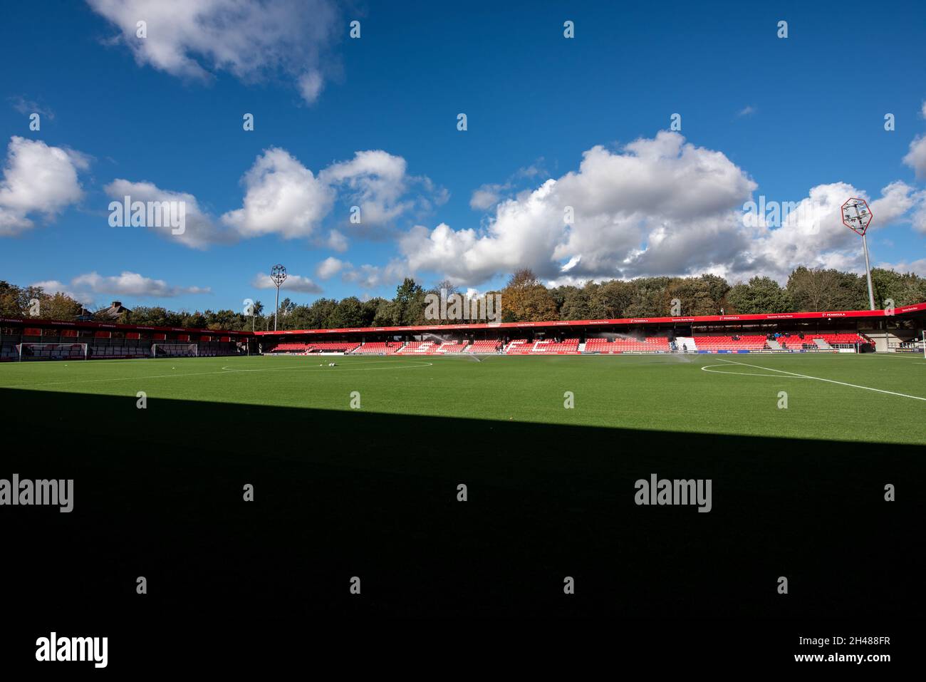 The Peninsula Stadium. Salford City FC Stock Photo - Alamy