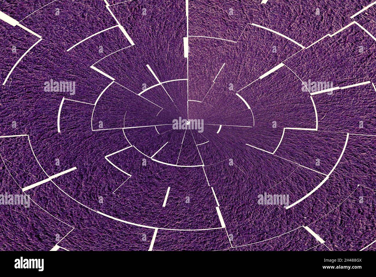 Purple paper background with lines that resemble a maze Stock Photo - Alamy