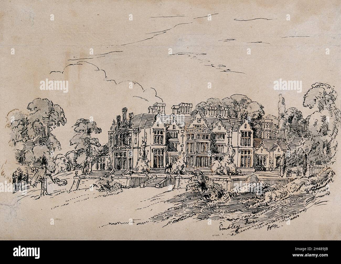 Embley Park, Hampshire, home of Florence Nightingale's family ...