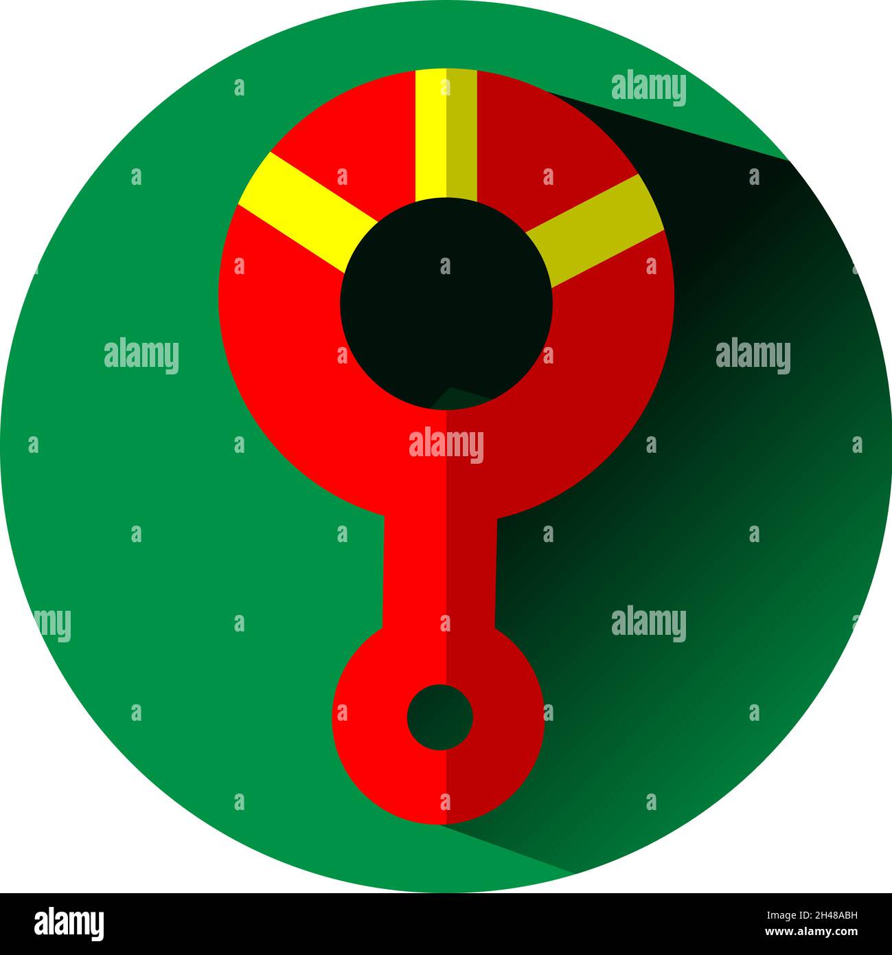 Red baby rattle icon cartoon hi-res stock photography and images - Alamy