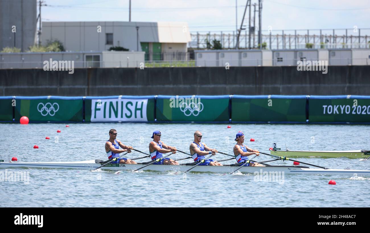 JULY 23rd, 2021 - TOKYO, JAPAN: Simone VENIER, Andrea PANIZZA, Luca ...