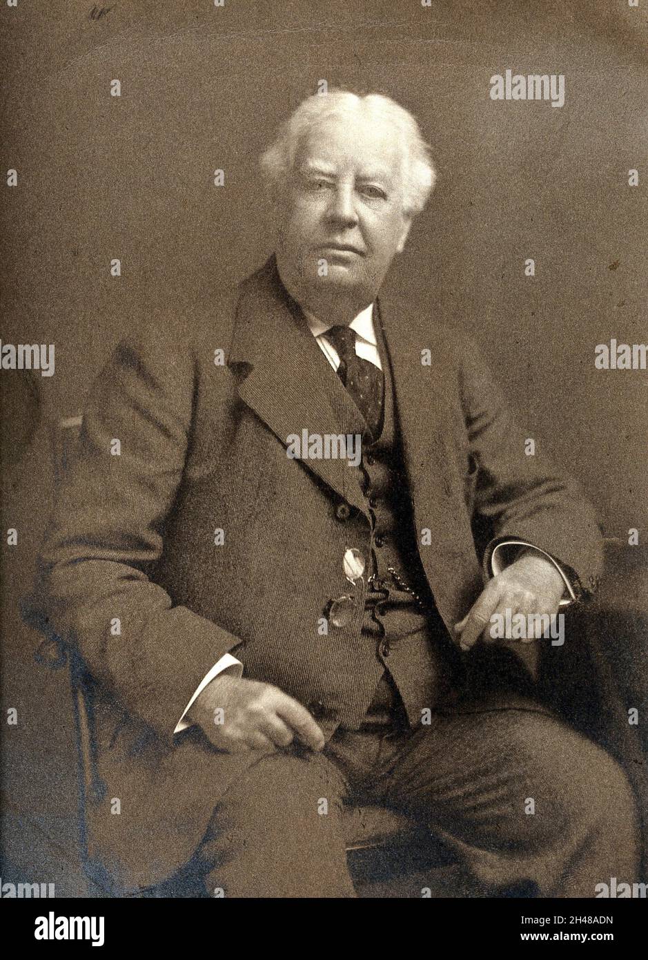 Sir Hector Clare Cameron. Photograph by Thomas Annan & Sons Stock Photo ...