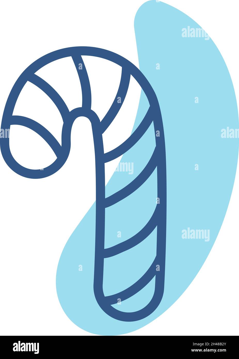 Winter dessert illustration Cut Out Stock Images & Pictures - Alamy