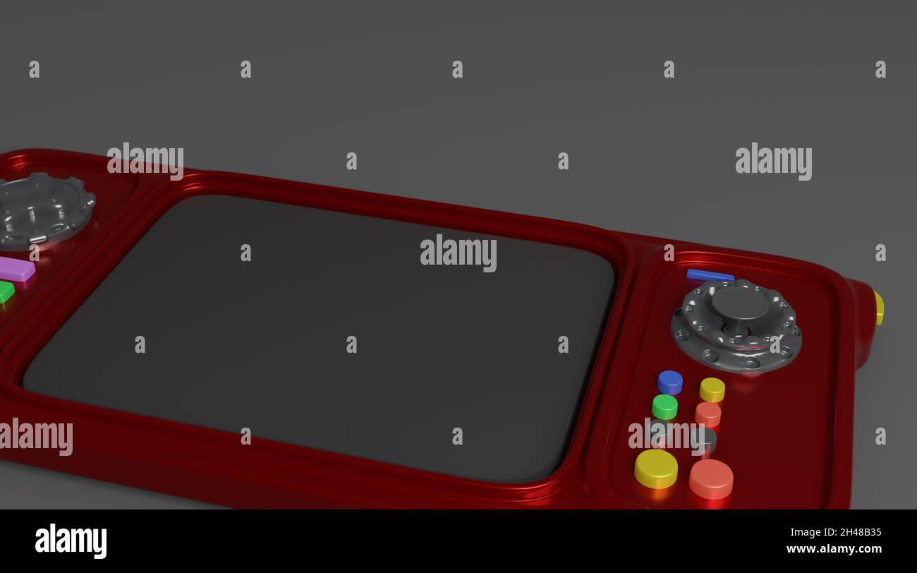 Handheld video game device Stock Photo - Alamy