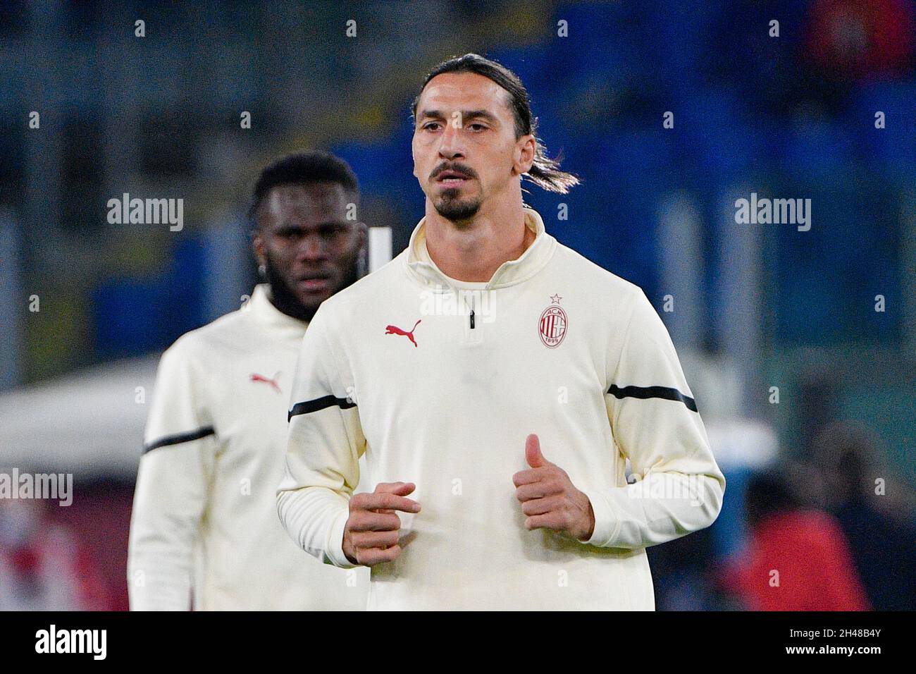 Zlatan Ibrahimovic (AC Milan) during the Italian Football Championship ...