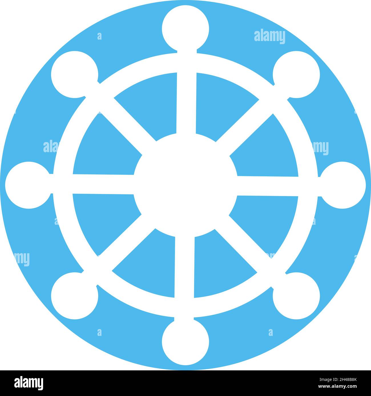 On which is a helm Stock Vector Images - Alamy