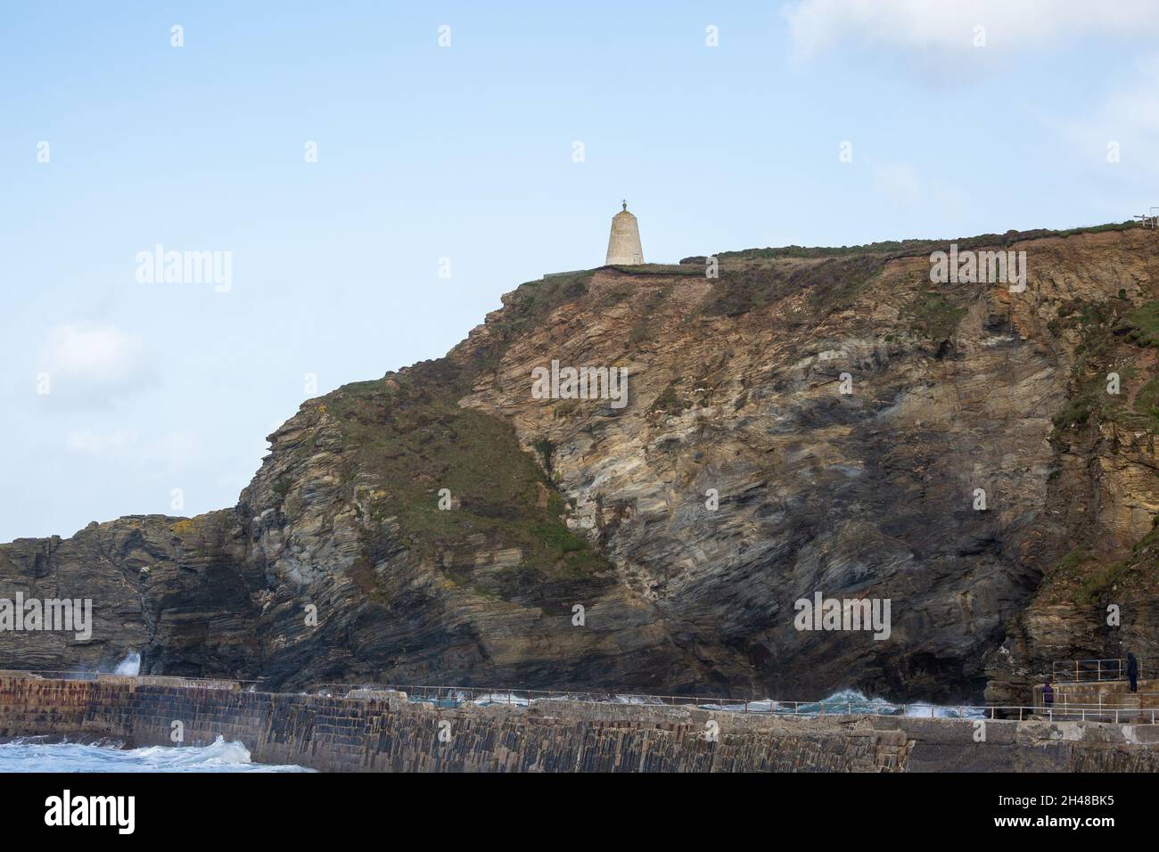 Pepper pot on coast, cornwall hi-res stock photography and images - Alamy