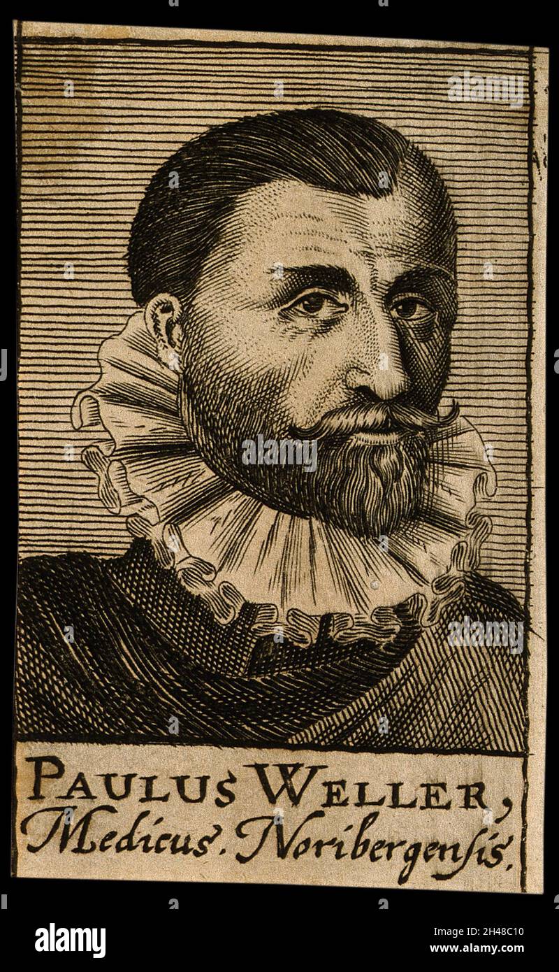 Paul Weller. Line engraving, 1688 Stock Photo - Alamy