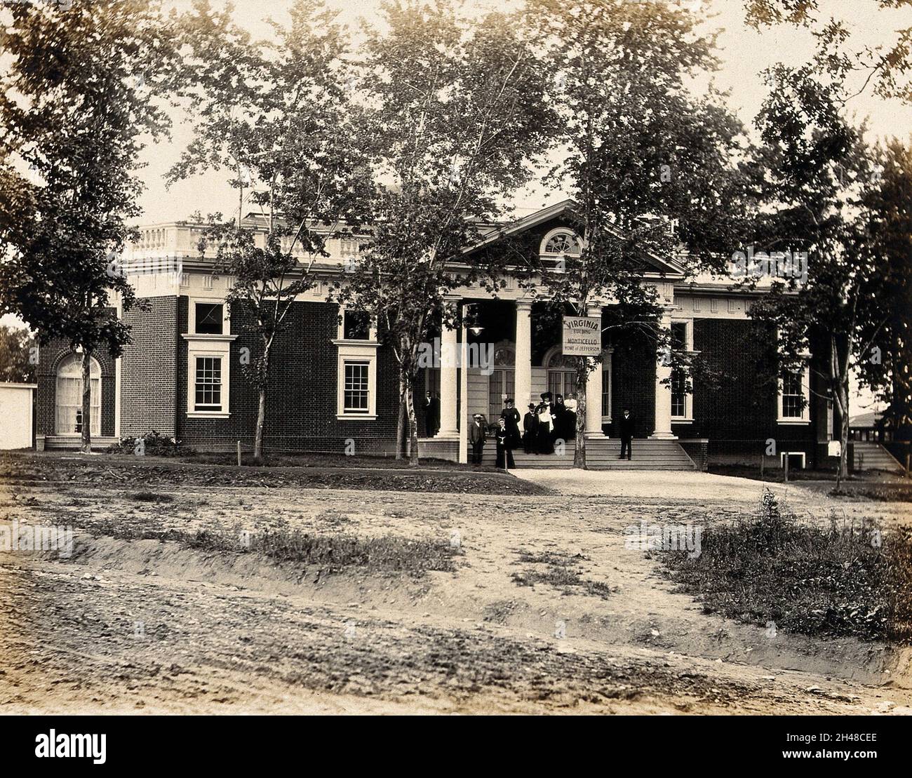 The 1904 World's Fair, St. Louis, Missouri: the Virginia State building ...