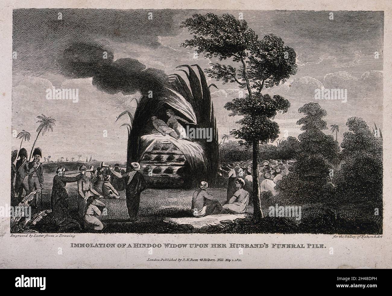 Tradition of suttee hi-res stock photography and images - Alamy