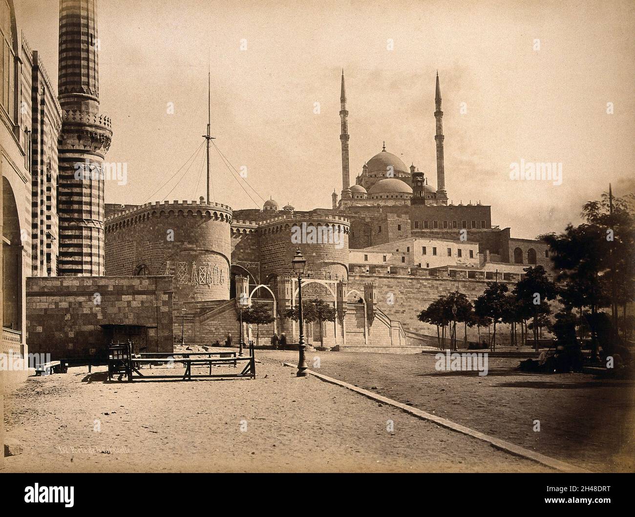 Pascal sebah citadel of cairo hi-res stock photography and images - Alamy