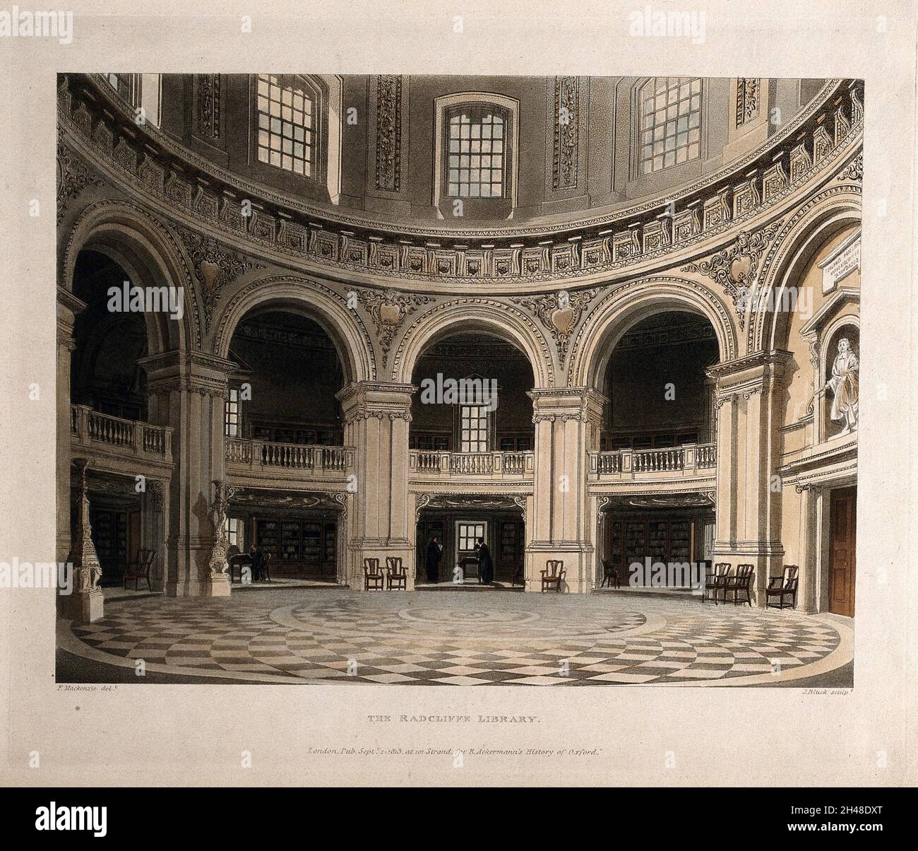 Radcliffe camera oxford interior hi-res stock photography and images ...