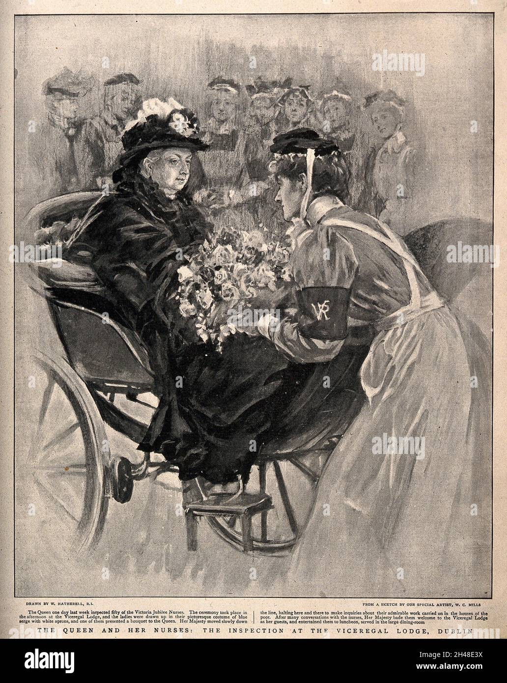 Queen victoria dublin 1900 hi-res stock photography and images - Alamy