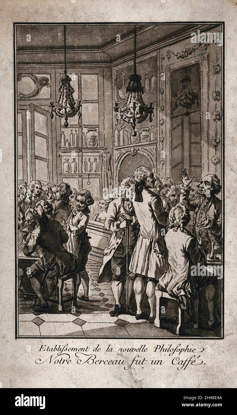 Cafe procope paris hi-res stock photography and images - Alamy