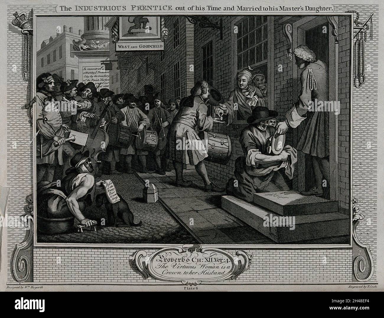 Francis Goodchild, taking tea with his new wife, pays a drummer ...