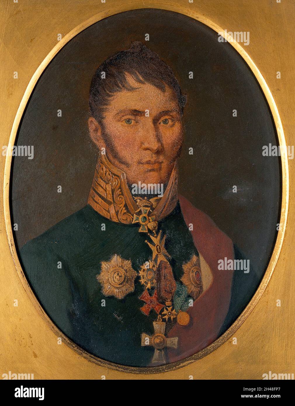 Sir James Wylie. Oil painting Stock Photo - Alamy