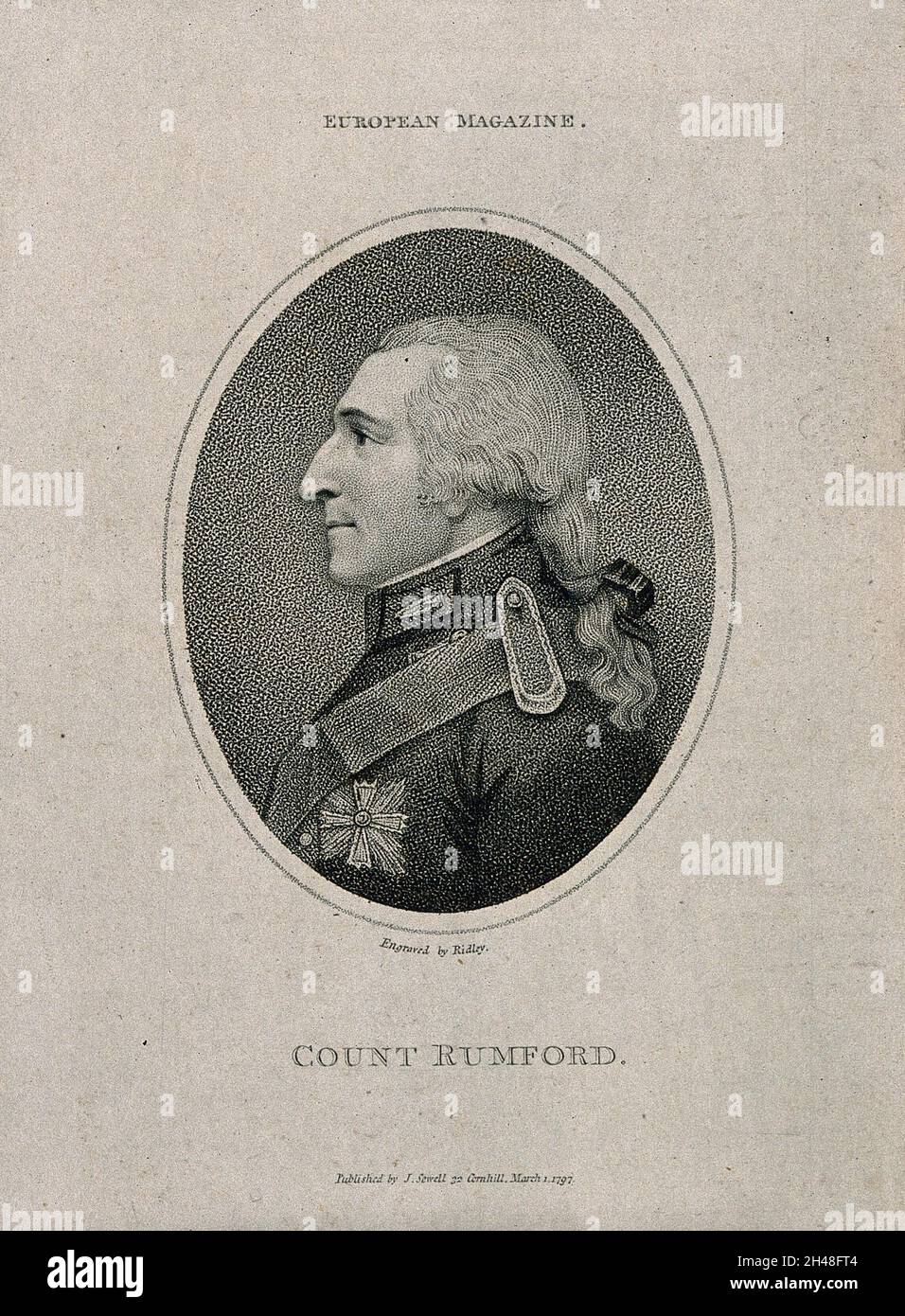 Count von rumford hi-res stock photography and images - Alamy