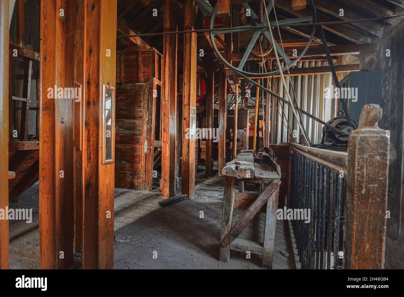 Historic milling process hi-res stock photography and images - Alamy