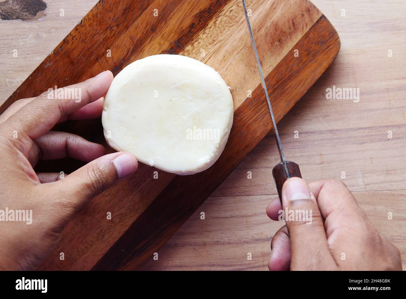 close up of fresh cheese on white background Stock Photo - Alamy