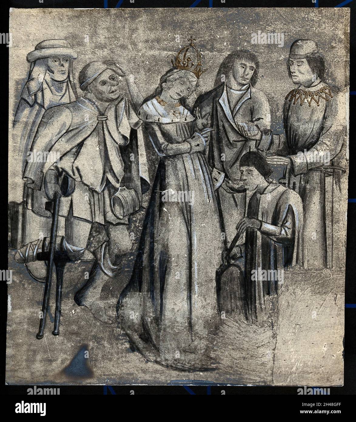 Leprosy medieval hi-res stock photography and images - Alamy