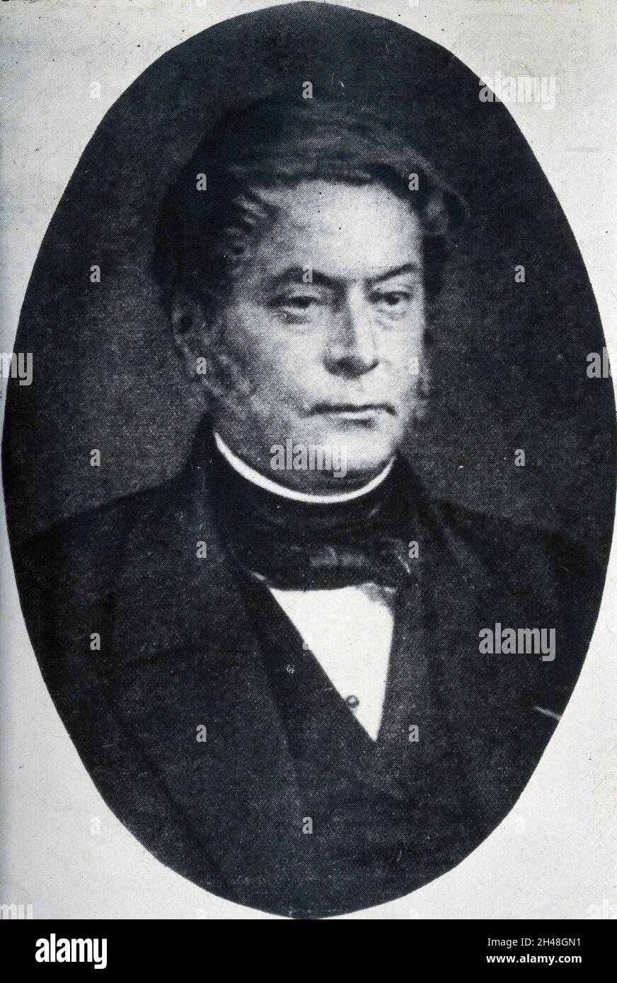 Charles Gabriel Pravaz. Process print Stock Photo - Alamy