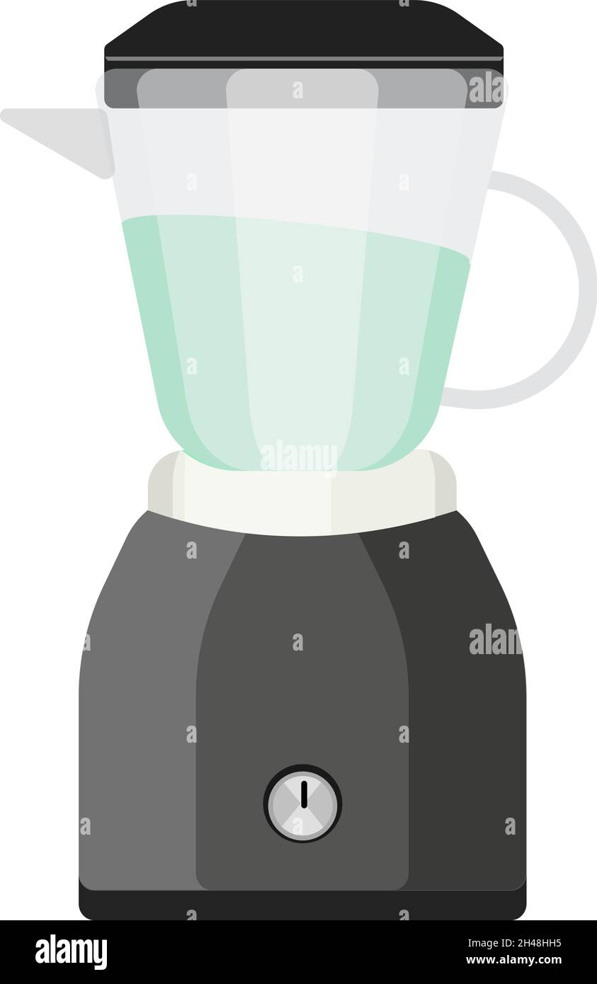 Blender machine, illustration, vector on a white background Stock ...