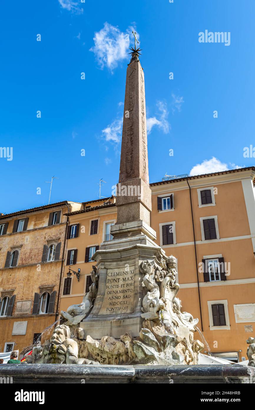Piazza Navona is one of the most famous monumental squares in Rome ...