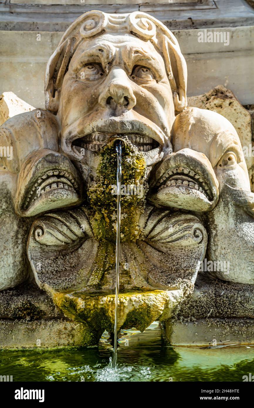 Piazza Navona is one of the most famous monumental squares in Rome ...
